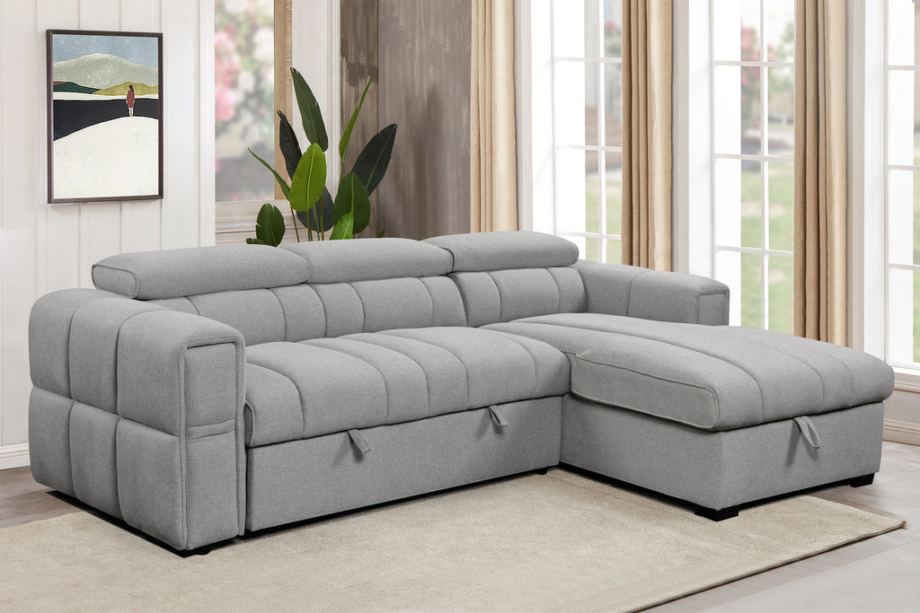 Timon Sectional with Pull out Sleeper Fair Deal Furniture
